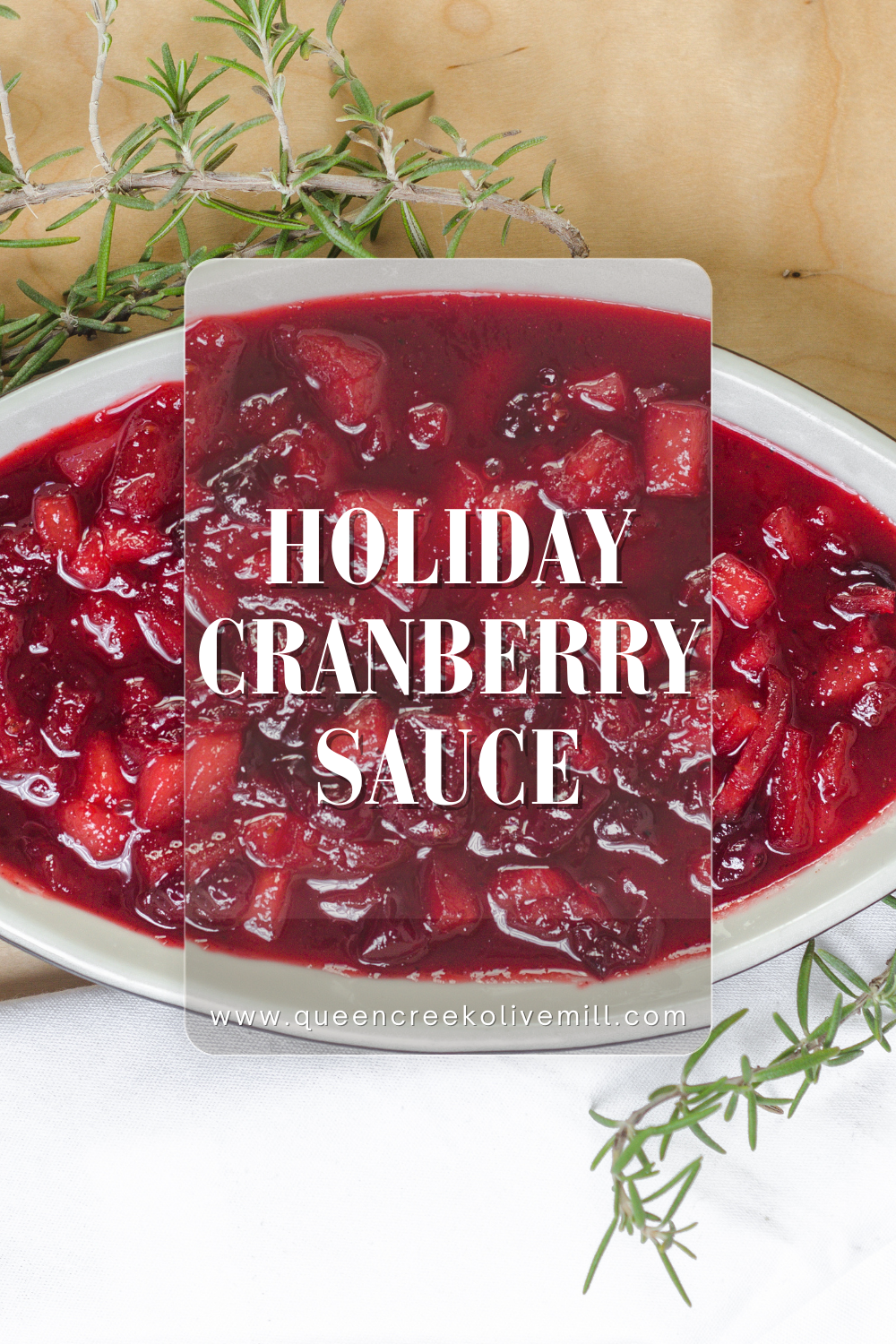 Holiday Cranberry Sauce