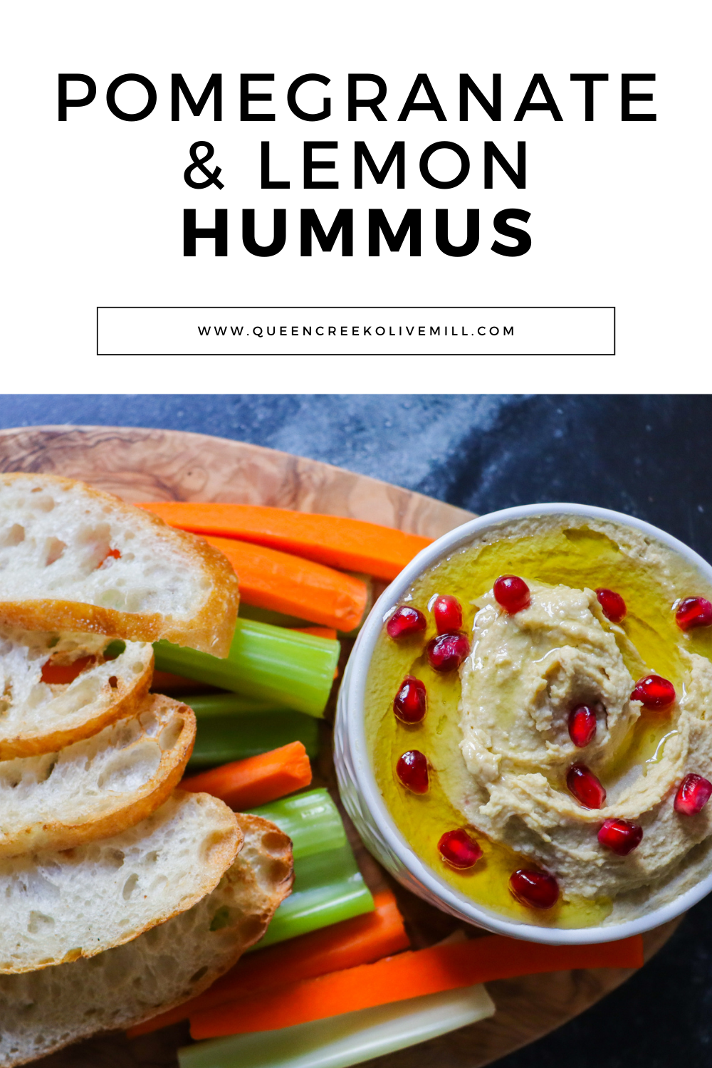 Pomegranate & Lemon Hummus